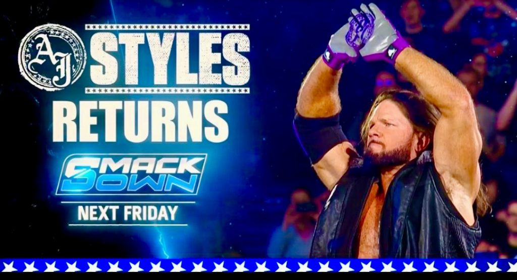 Report: AJ Styles Returning To Original “Phenomenal” “The House That AJ ...